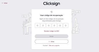 Como recuperar o acesso à conta Clicksign?
